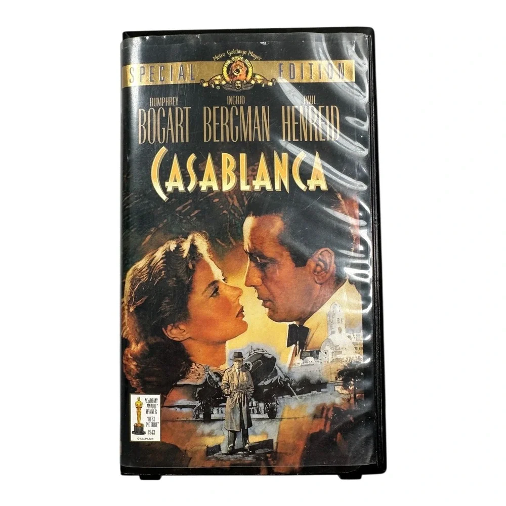 Warner Bros. | Media | Casablanca Special Edition Vhs Tape Featuring ...
